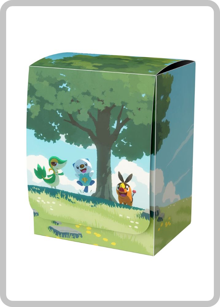 Deck Box Pokémon Snivy Tepig Oshawott | Carton Fino
