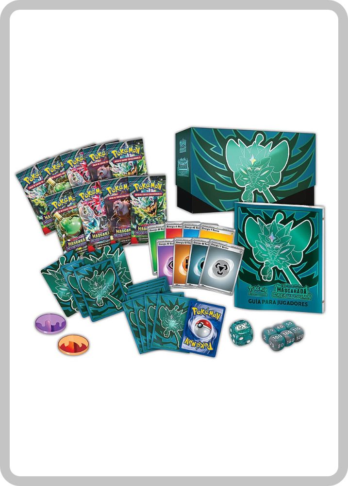 ETB Twilight Mascarade Perú – Elite Trainer Box ESPAÑOL - Pokémon TCG ...