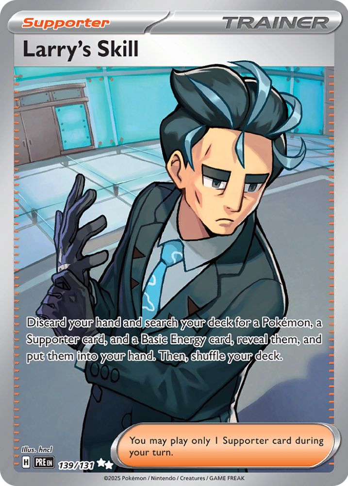 Larry's Skill 139/131 – Ultra Rare – Prismatic Evolutions – | Carton Fino