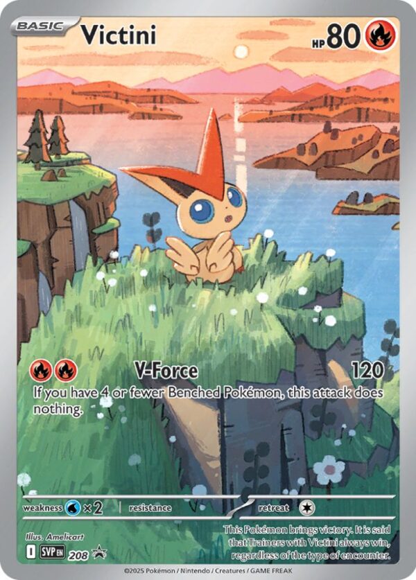 Victini 208 – Promo – SV: Scarlet & Violet Promo Cards – Pokemon ...
