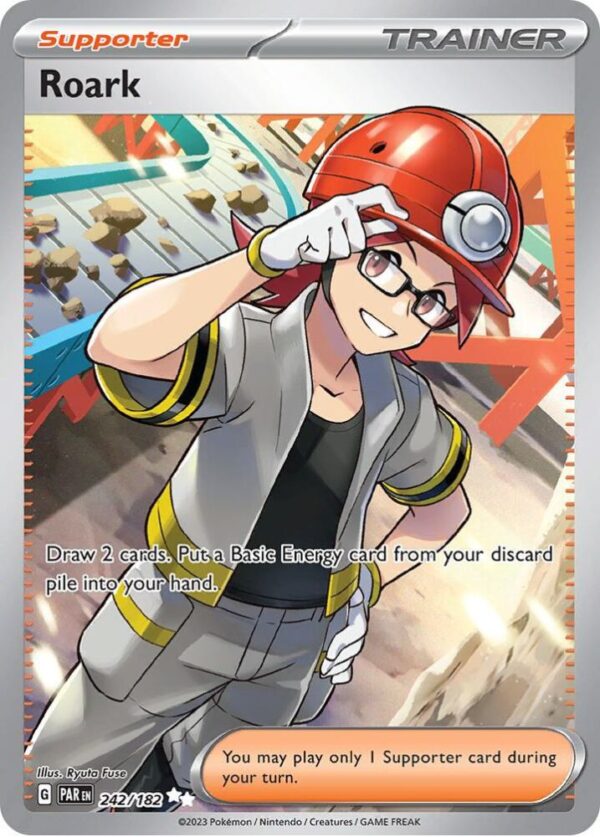 Roark 242/182 - Ultra Rare - Paradox Rift - Pokemon TCG | Carton Fino